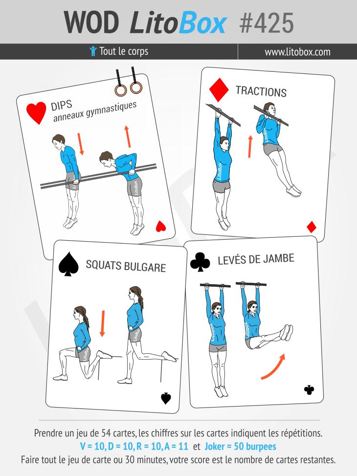 Challenge Litobox avec un jeu de cartes #425