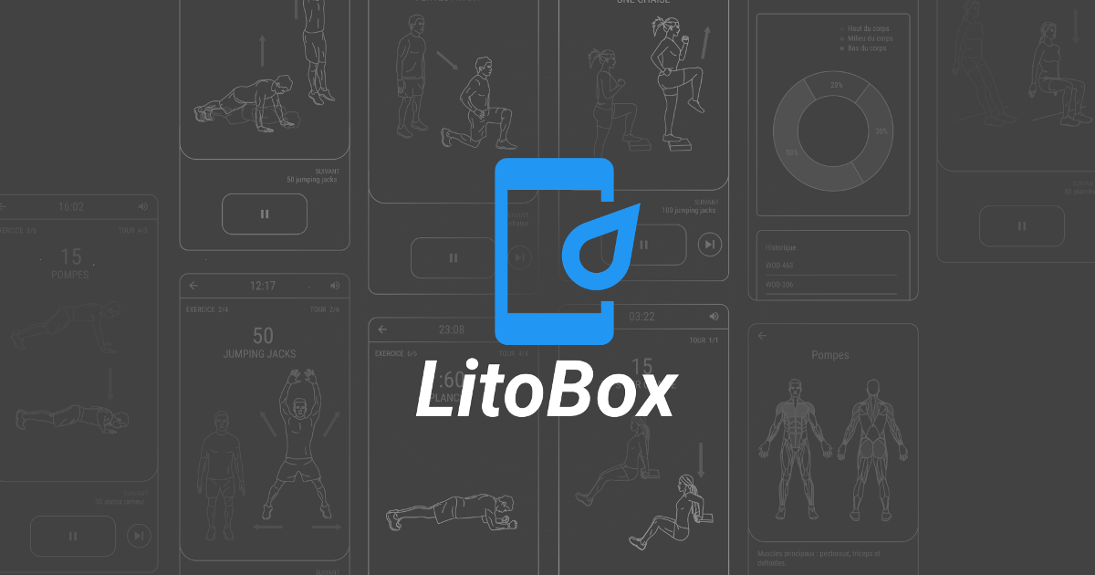 Application LitoBox : se remettre au sport à la maison